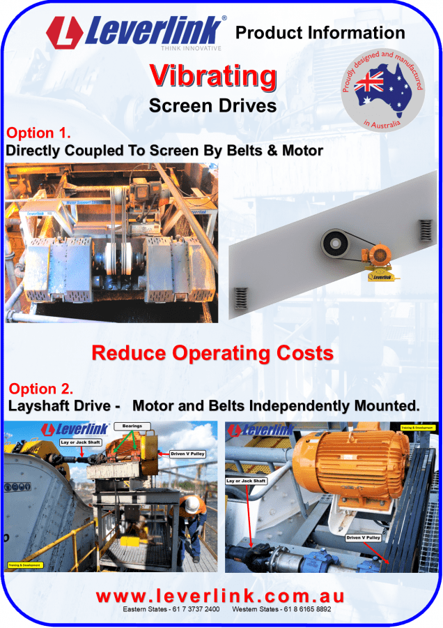 Screen Drive Motor Bases | Stored Energy Motor Bases | Leverlink
